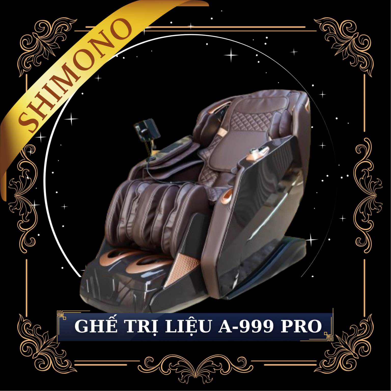 GHẾ TRỊ LIỆU A-999 PRO – Chuỗi Showroom thiết bị ghế massage trị liệu ...